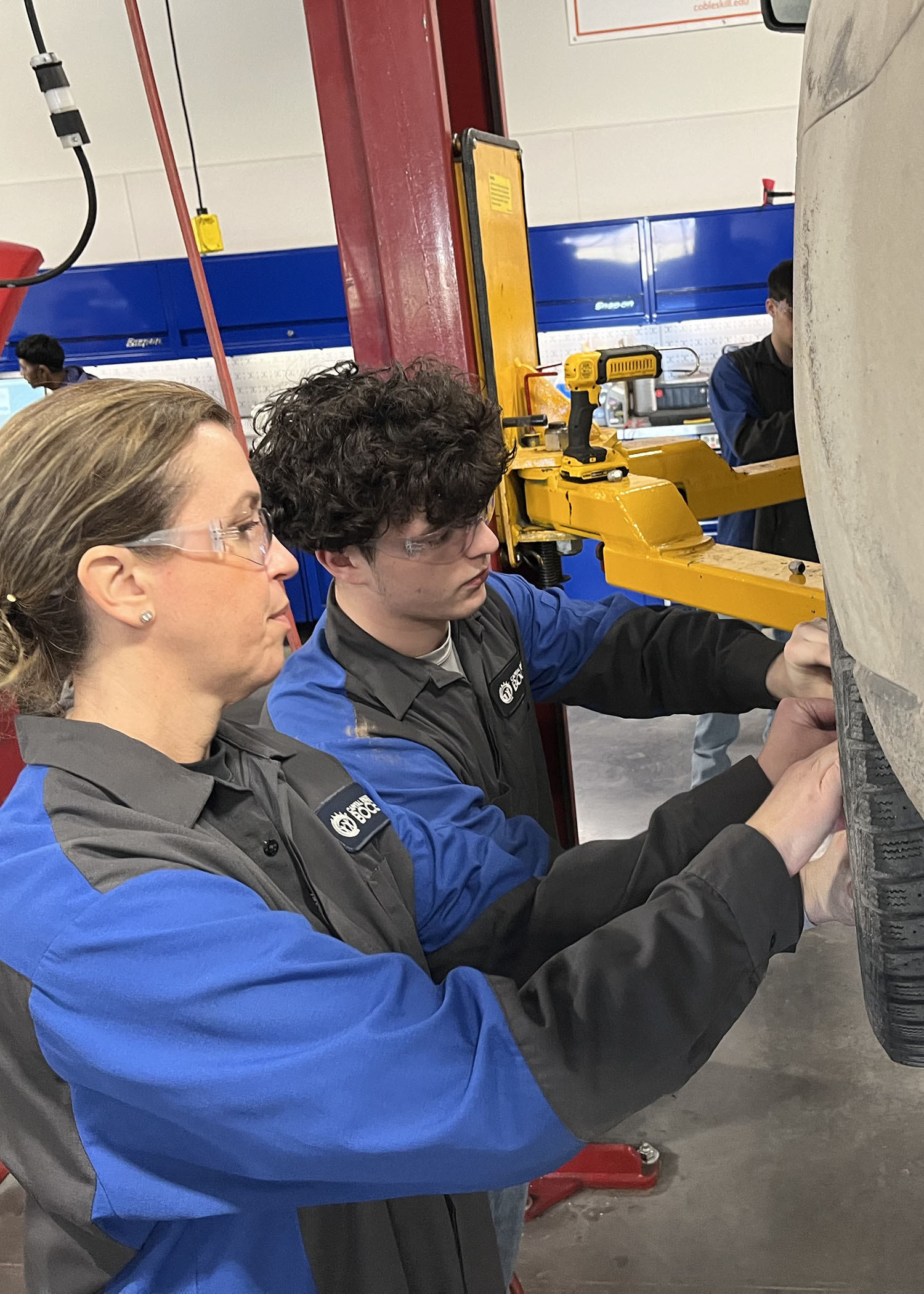 CHS Principal Laura Tarlo shadows student at CTE - Cohoes City School ...