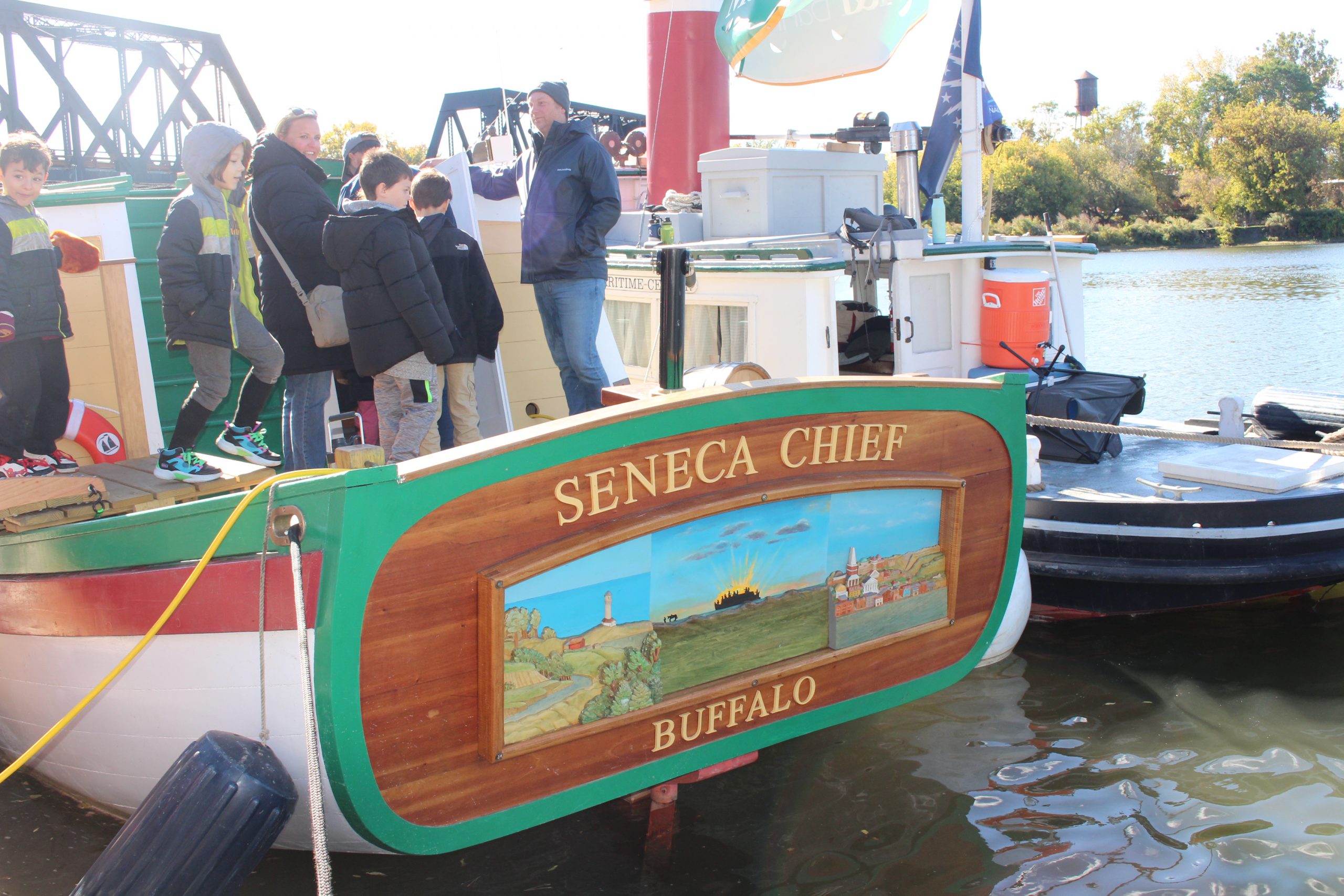 Living history aboard the Seneca Chief - Cohoes City School District